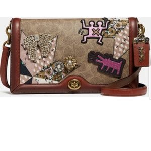 Bags | Coach X Keith Haring Riley In Signature Patchwork | Poshmark